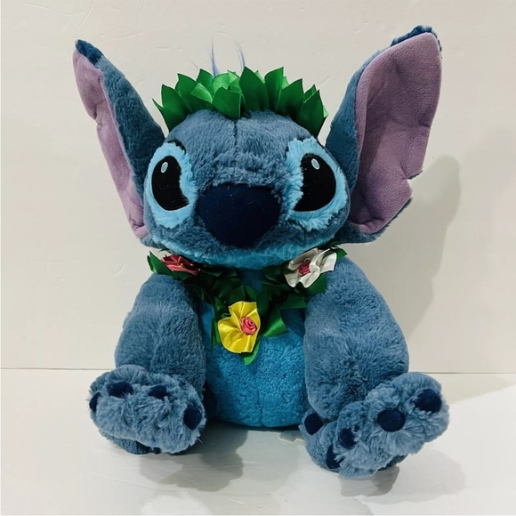 Toys | Disney Store Lilo And Stitch Hawaiian Plush Stuffed Animal Doll ...